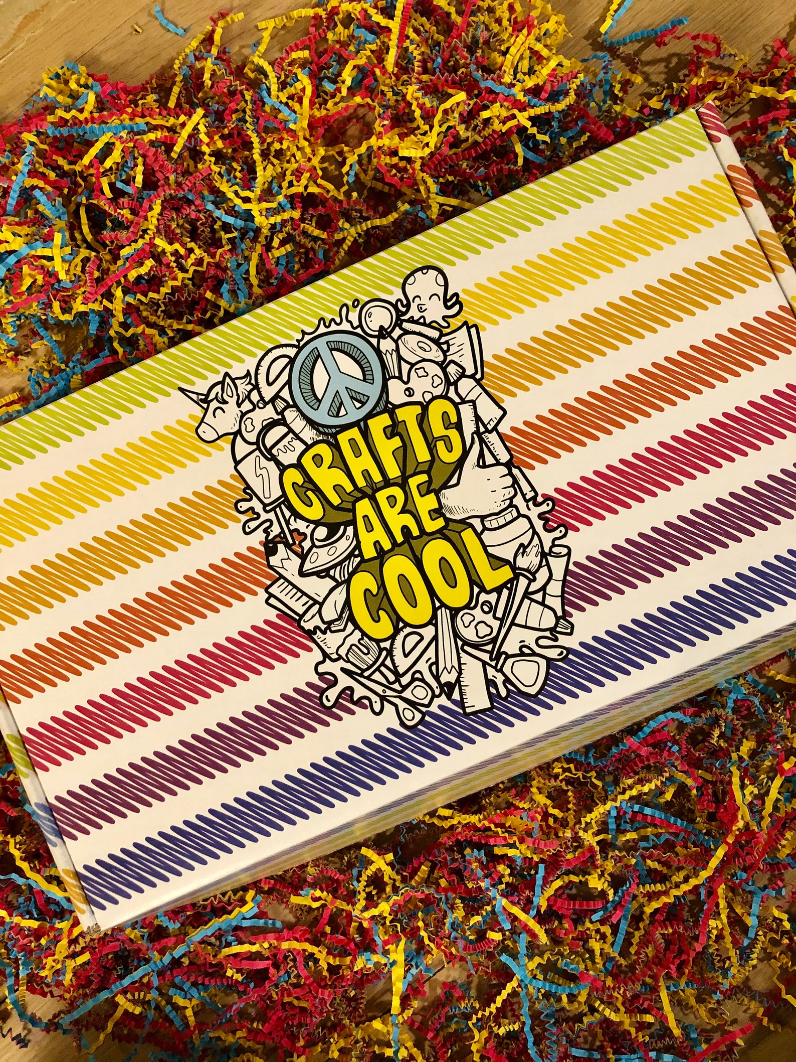 KIDS CRAFT BOX - Etsy