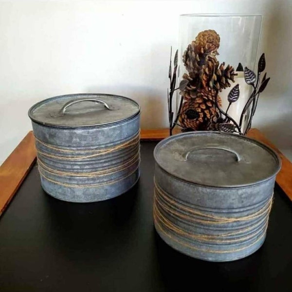 Vintage Galvanized - Etsy