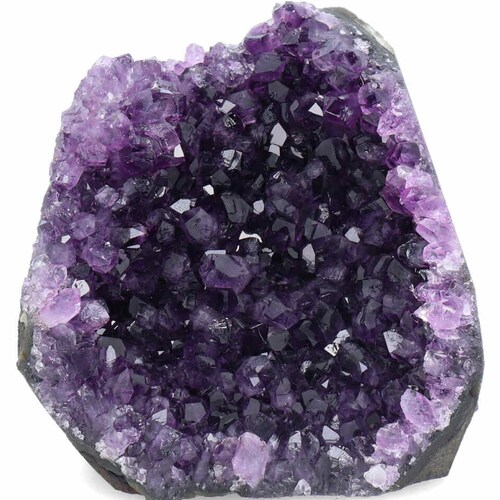 Amethyst Geode Unique Raw Crystal Cluster - Etsy