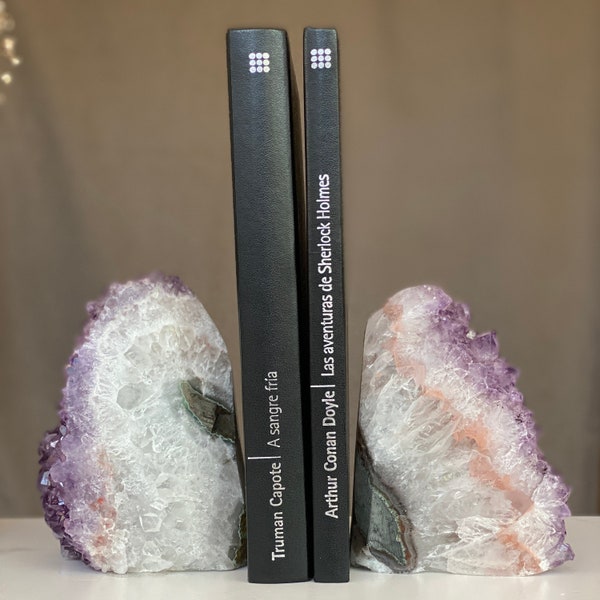 Geode Bookends - Etsy