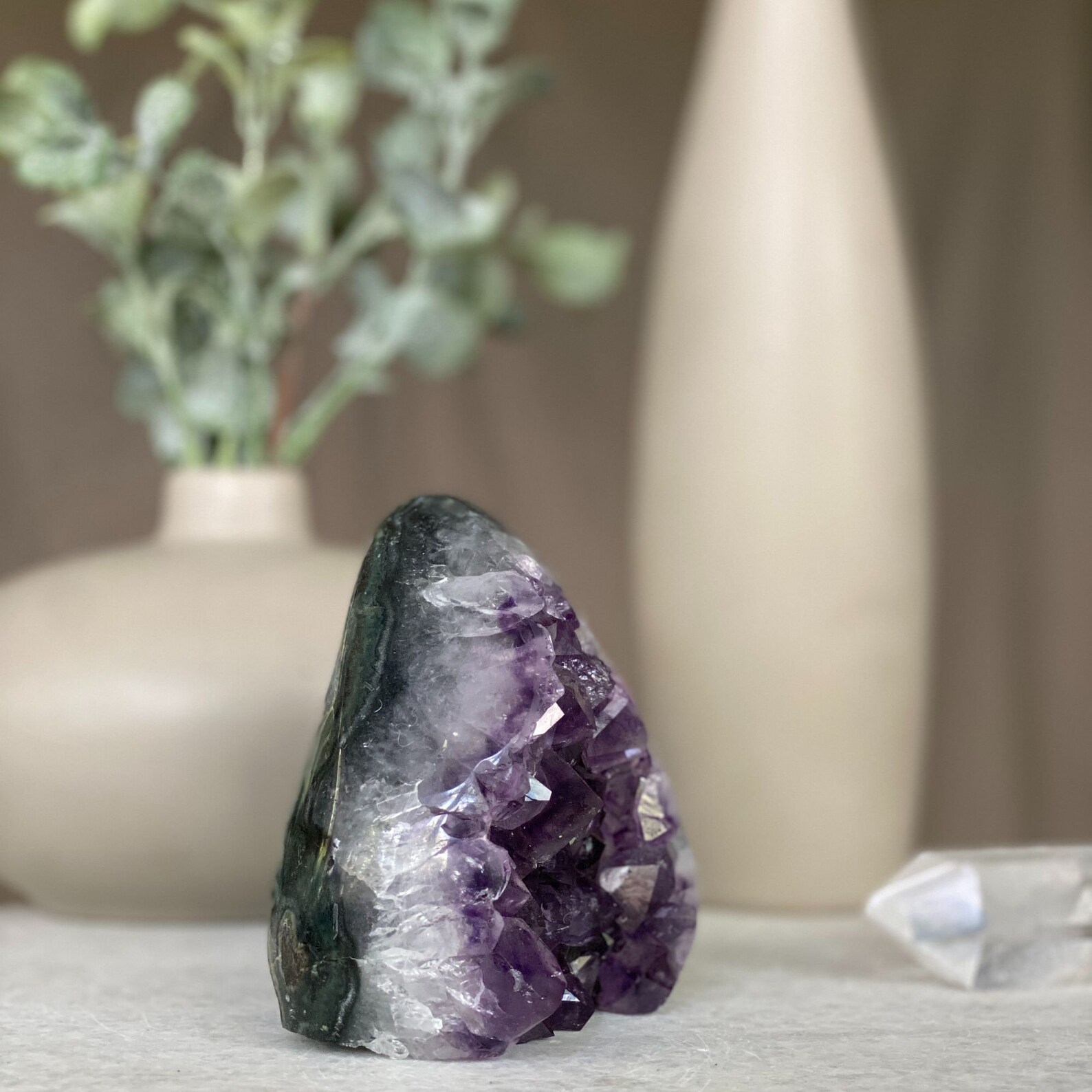 Deep Purple Amethyst Cathedral Geode Unique Raw Crystal - Etsy