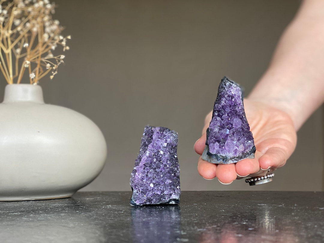 Choose Your Raw Amethyst Set - Etsy
