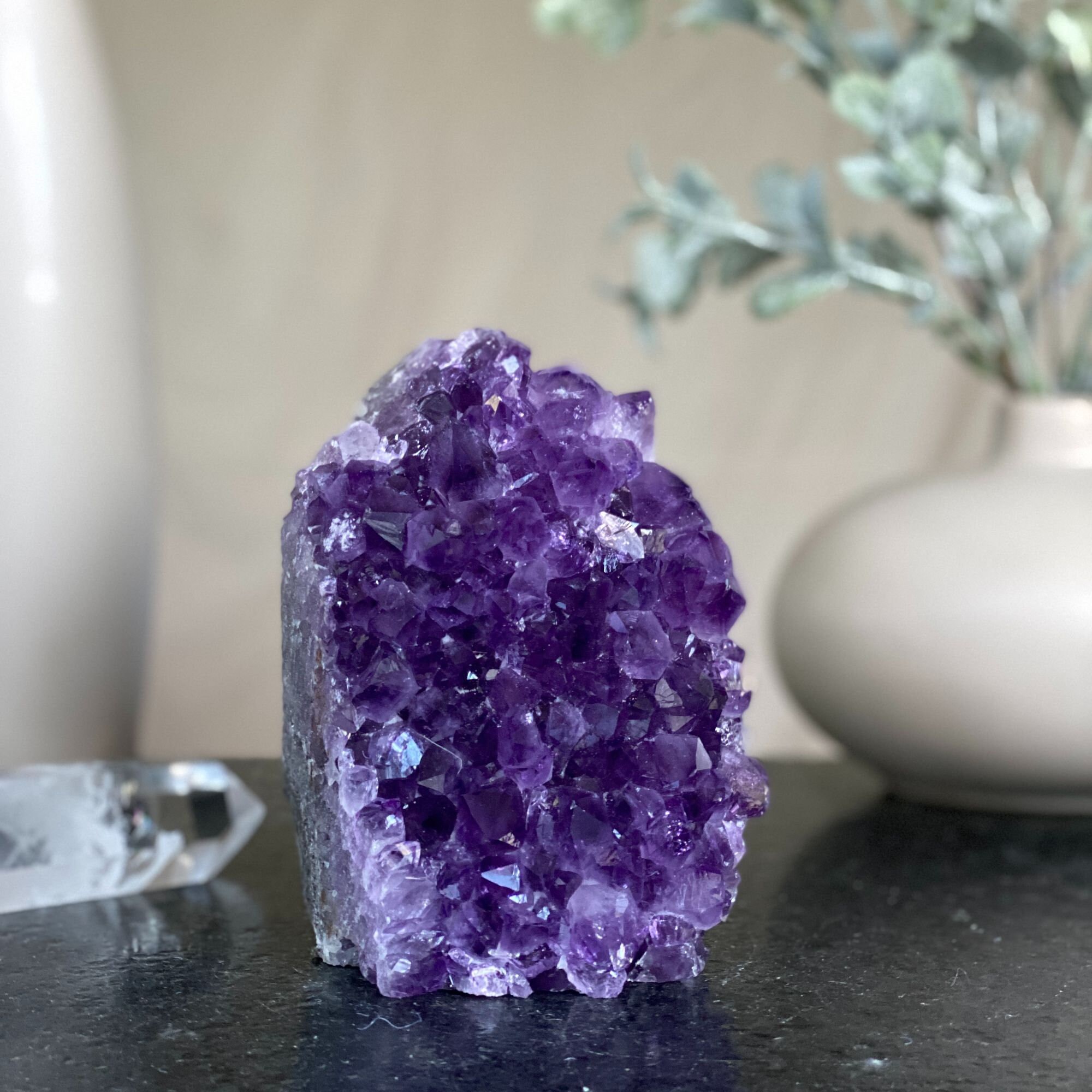 Deep Purple Amethyst Cathedral Geode Unique Raw Crystal - Etsy