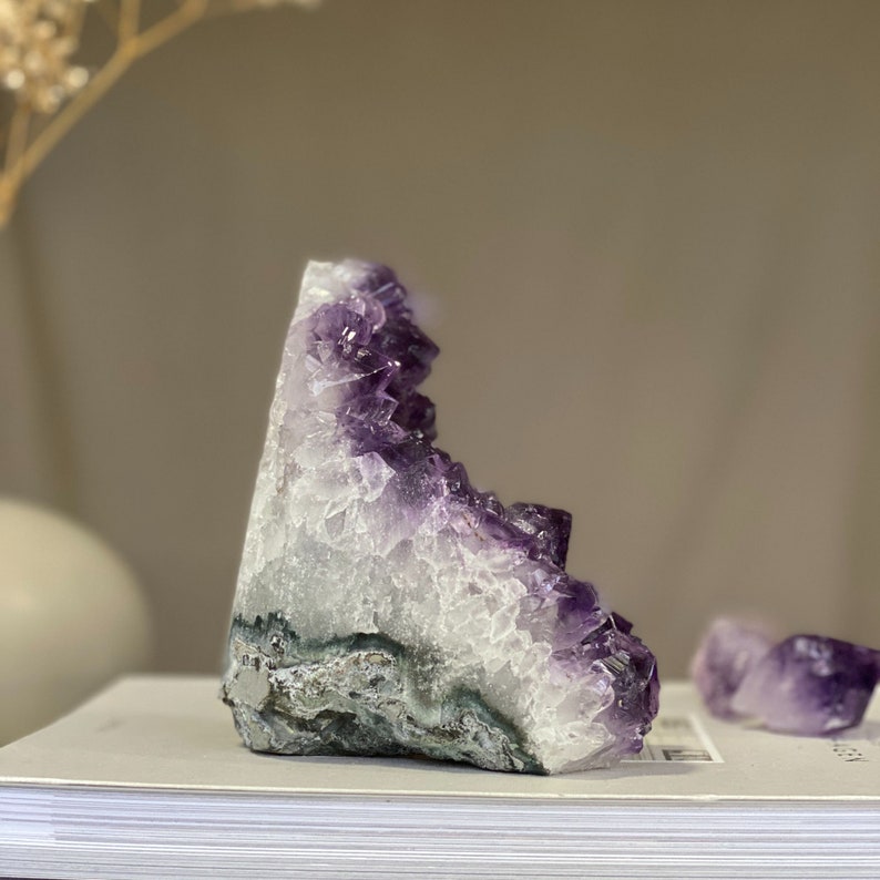 Amethyst Raw Stone Unique Raw Geode Large Crystal Cluster - Etsy