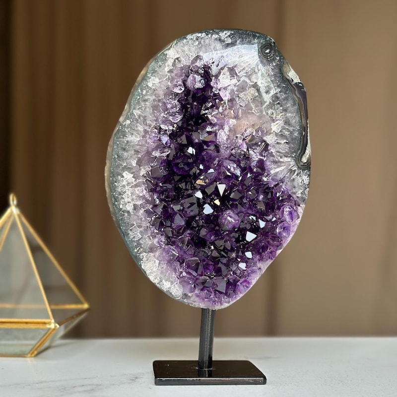 Geode Display - Etsy