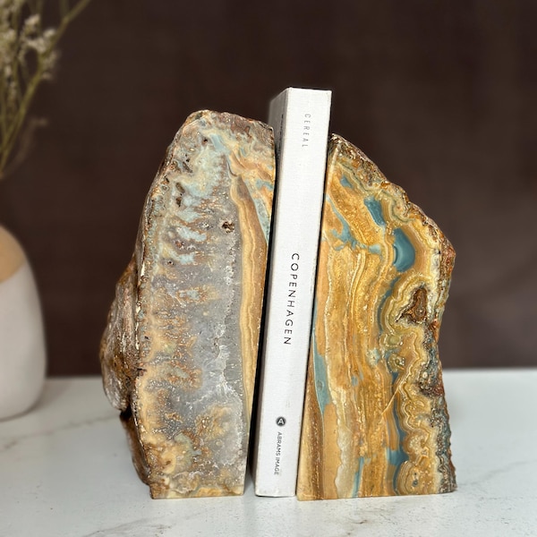 Geode Bookends - Etsy