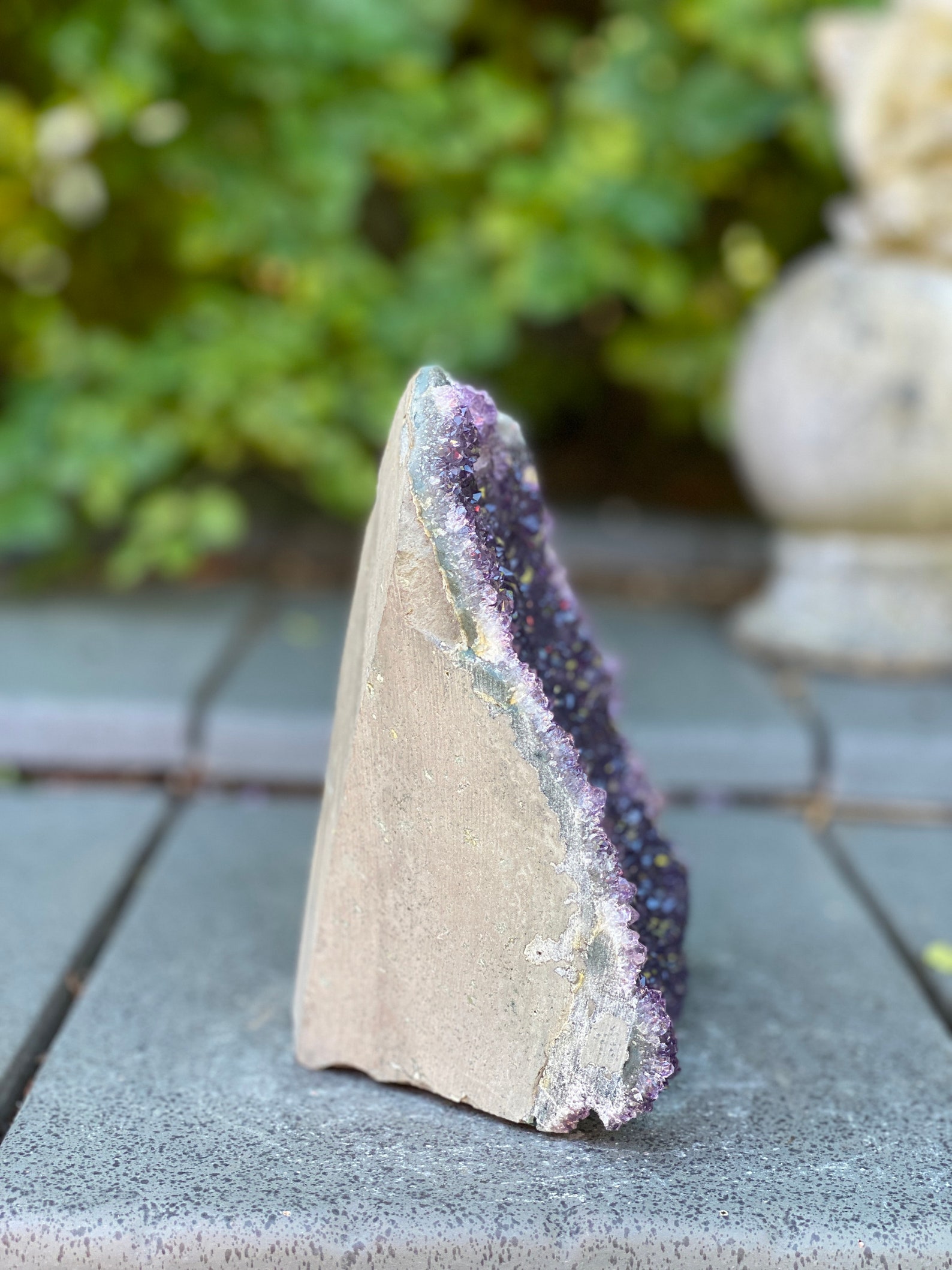 Huge Amethyst Crystal Cluster With Cut Base 6 to 7 Inches - Etsy
