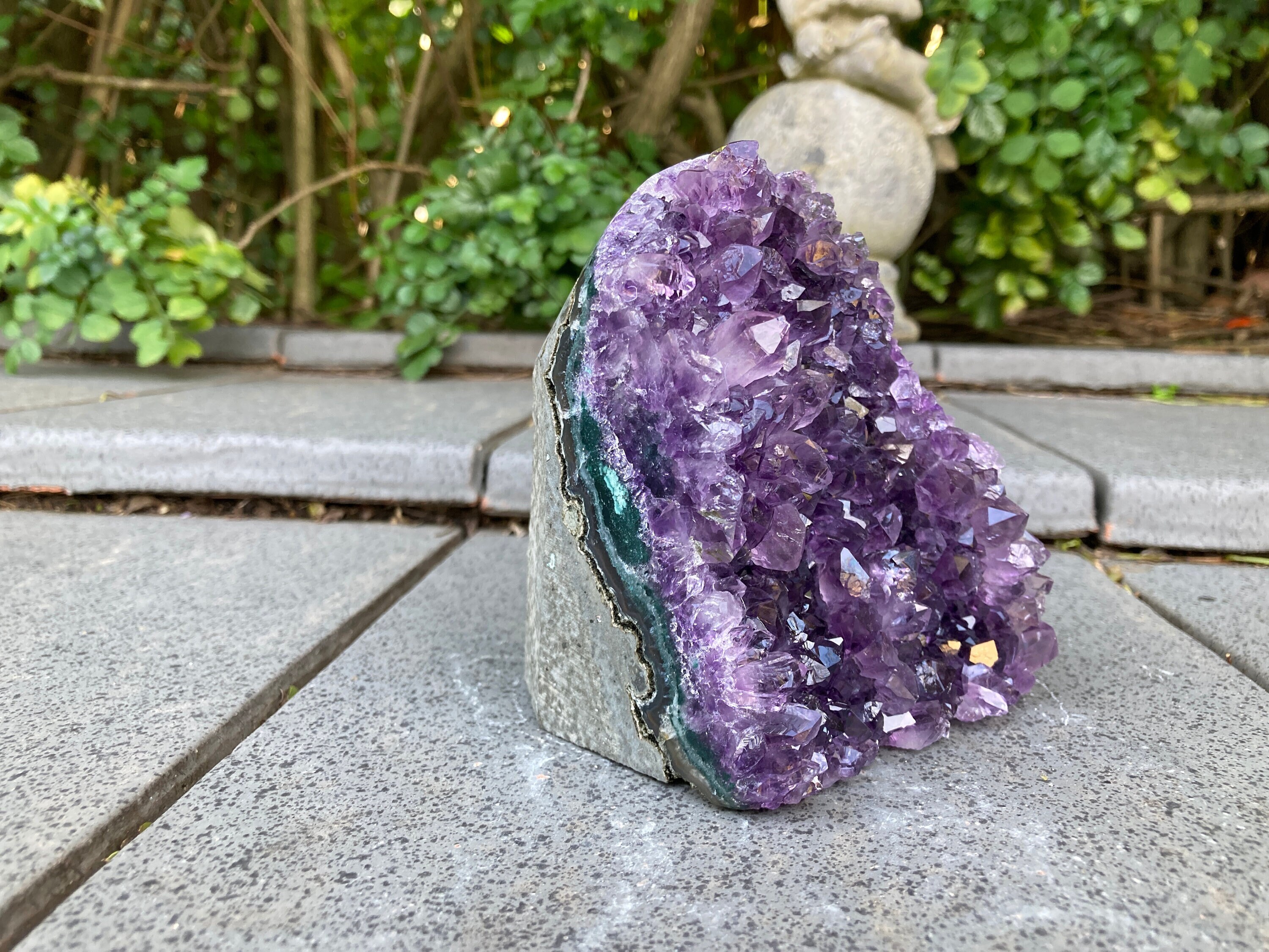 Large Amethyst geode Unique raw dark huge crystal cluster | Etsy