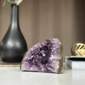 Deep Purple Amethyst Cathedral Geode Unique Raw Crystal - Etsy