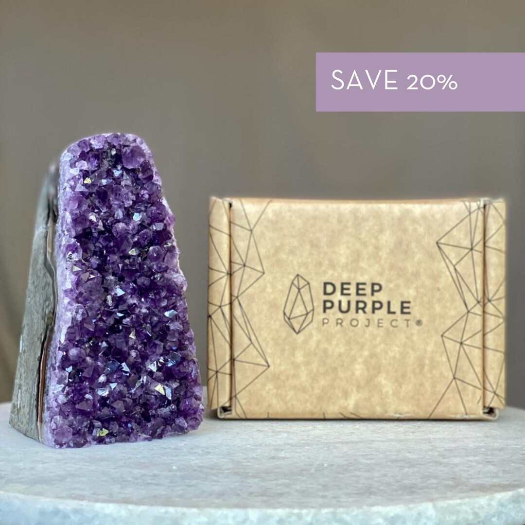Amethyst Cut Base Clusters, Premium Quality Crystal Quartz, Amethyst ON ...
