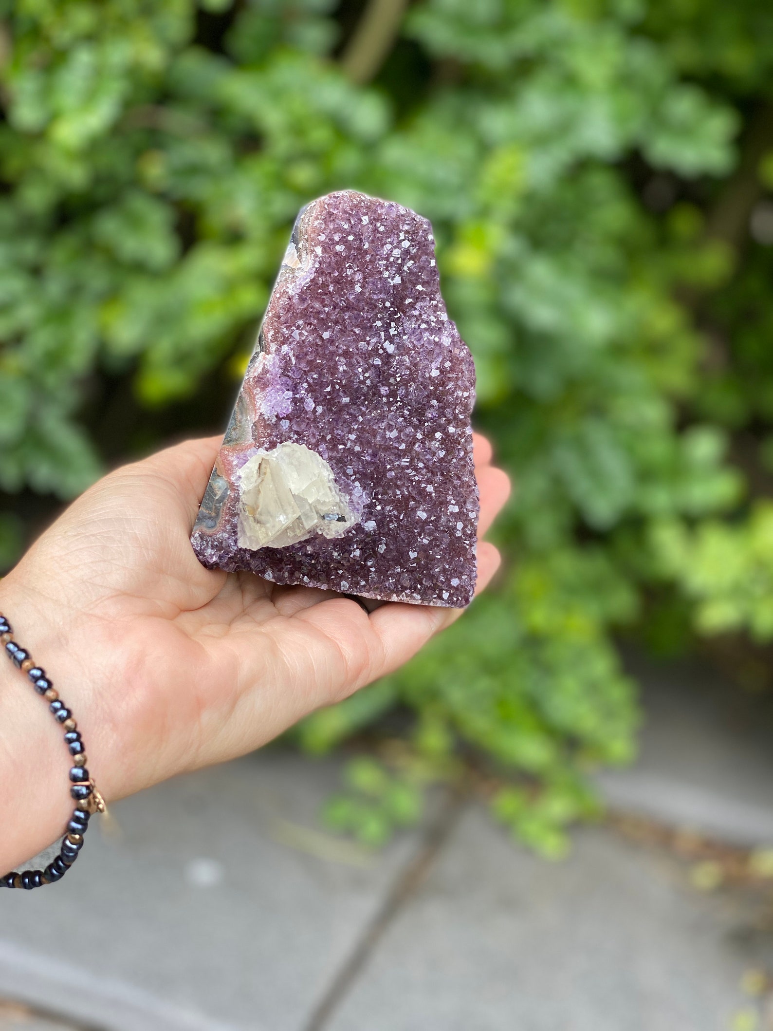Strange Specimen Amethyst Geode Raw Purple Crystal Cluster - Etsy