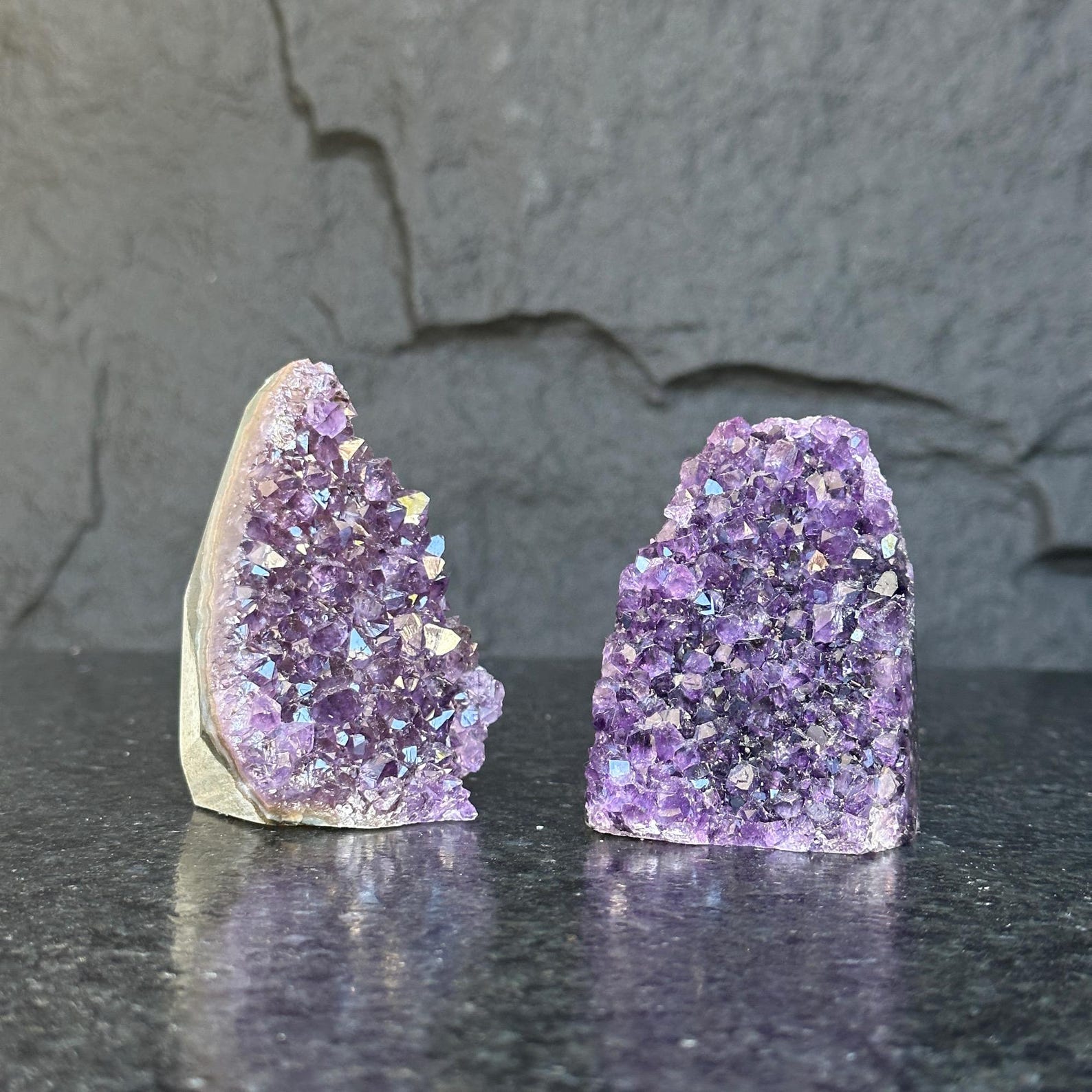 Choose Your Raw Amethyst Set - Etsy