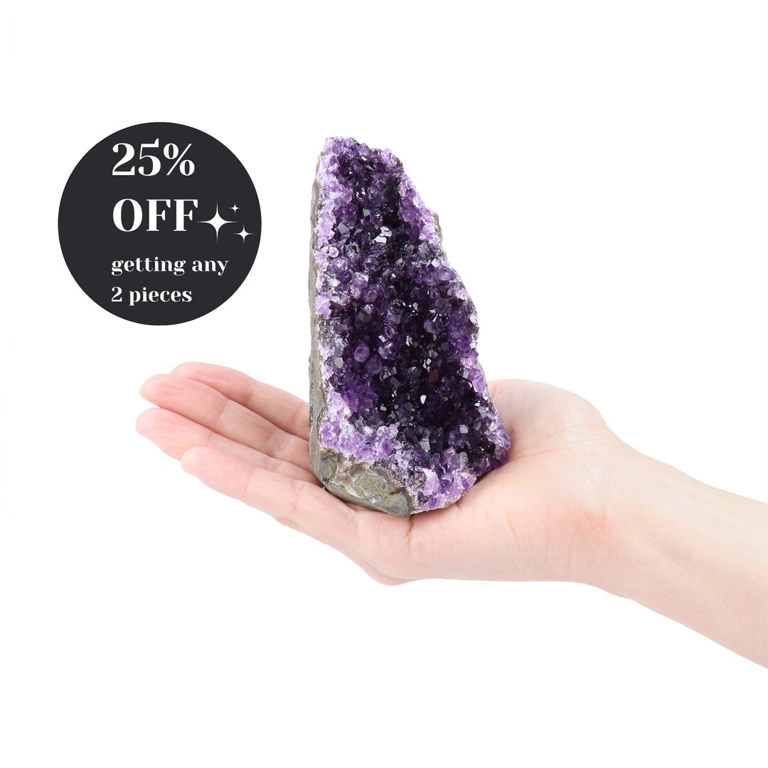 Large Amethyst Geode Raw Amethyst Crystal Cluster Amethyst - Etsy