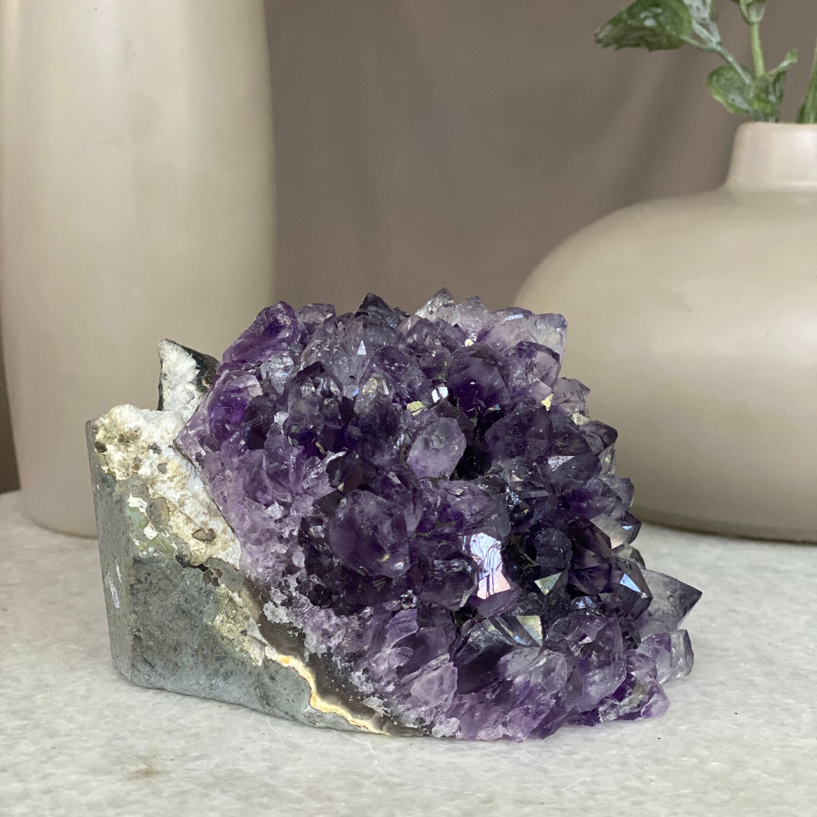 Large Amethyst Geode Unique Raw Dark Huge Crystal Cluster - Etsy