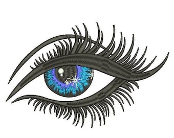 Eye Embroidery | Etsy