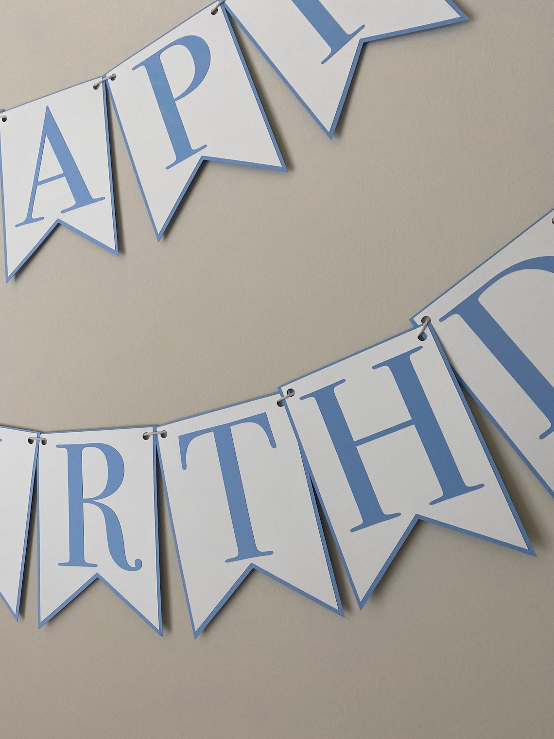 Sailboat Happy Birthday Banner Nautical Birthday Party | Etsy