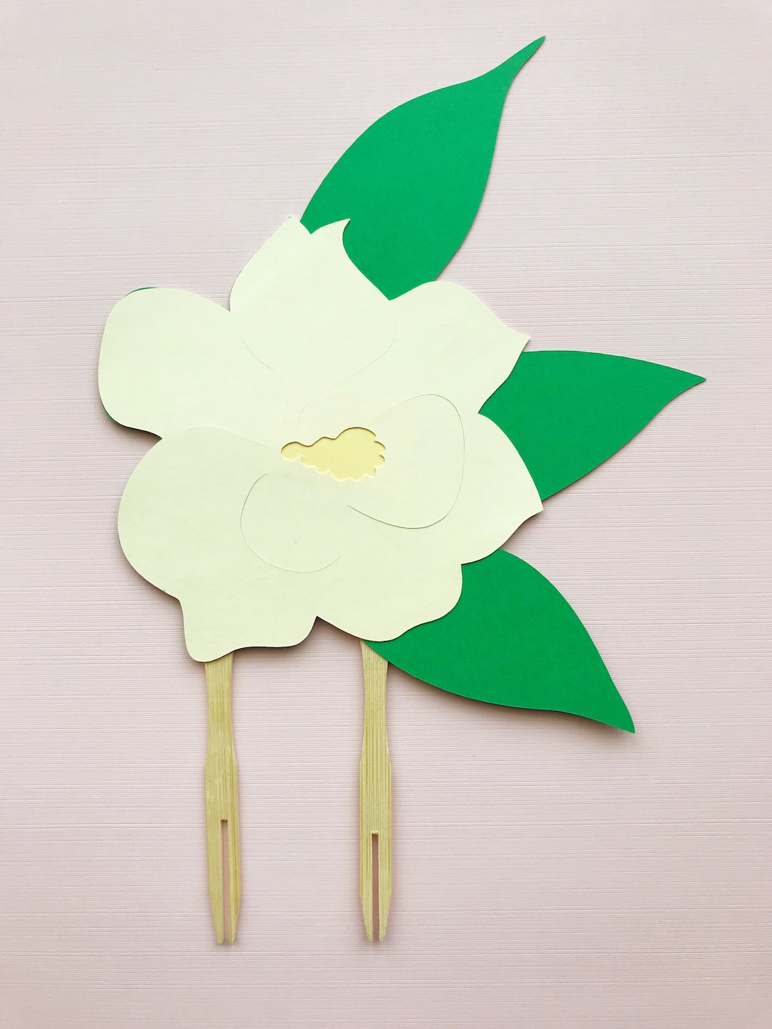 Magnolia Flower Cake Topper - Little Magnolia Baby Shower, Southern ...