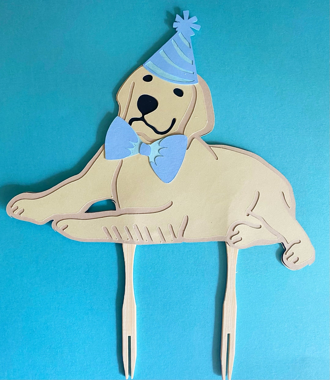 Picture Perfect Puppy Cake Topper - Dog Themed Cake Decor, First ...