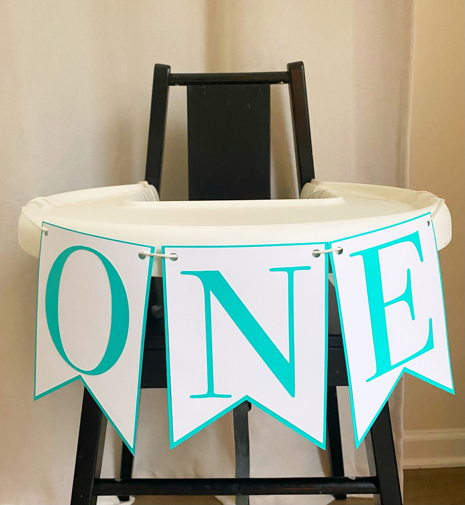 Large Classic Birthday High Chair Banner 5x7 Flags Classic - Etsy