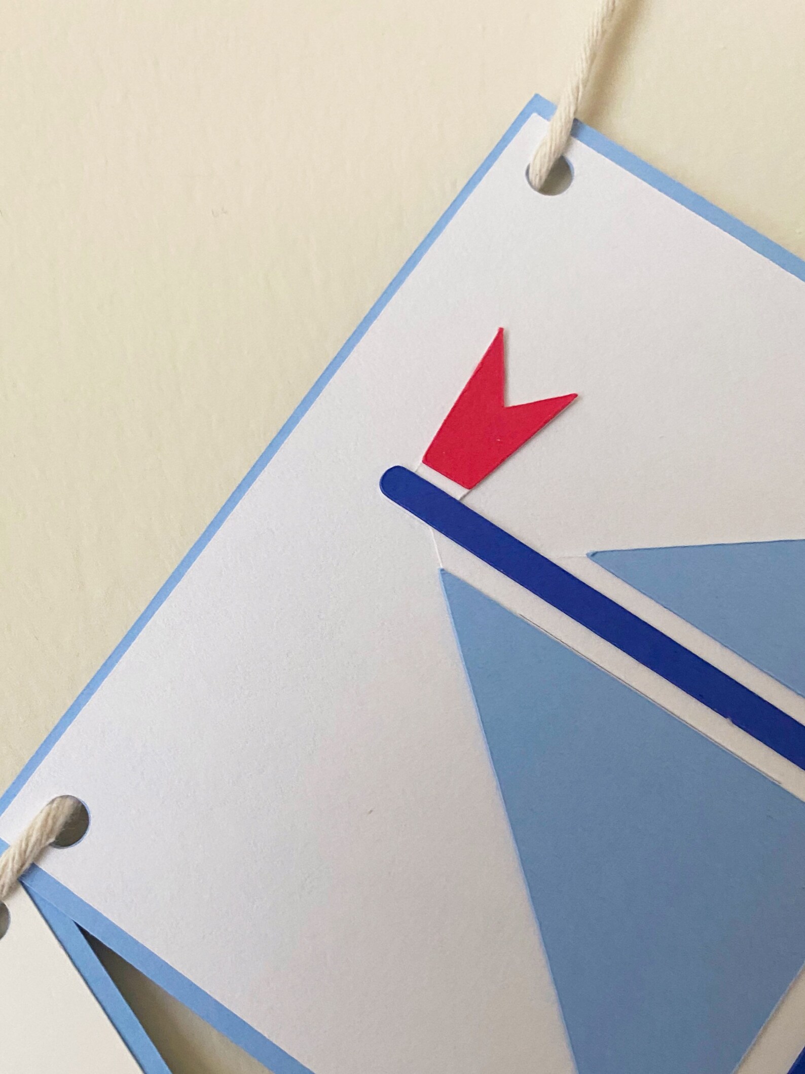 Sailboat Happy Birthday Banner Nautical Birthday Party | Etsy