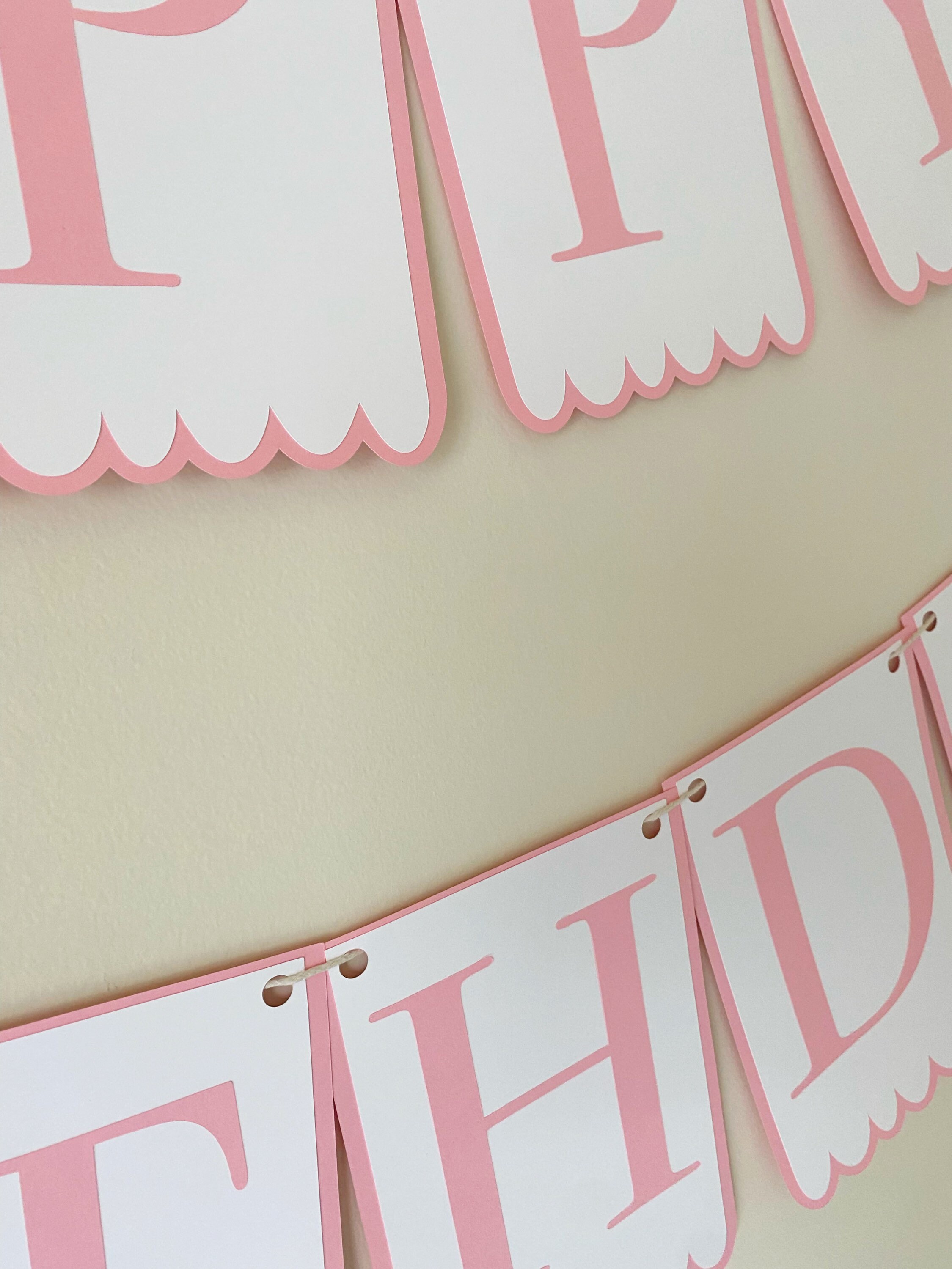 Classic Scalloped Bottom happy Birthday Party - Etsy