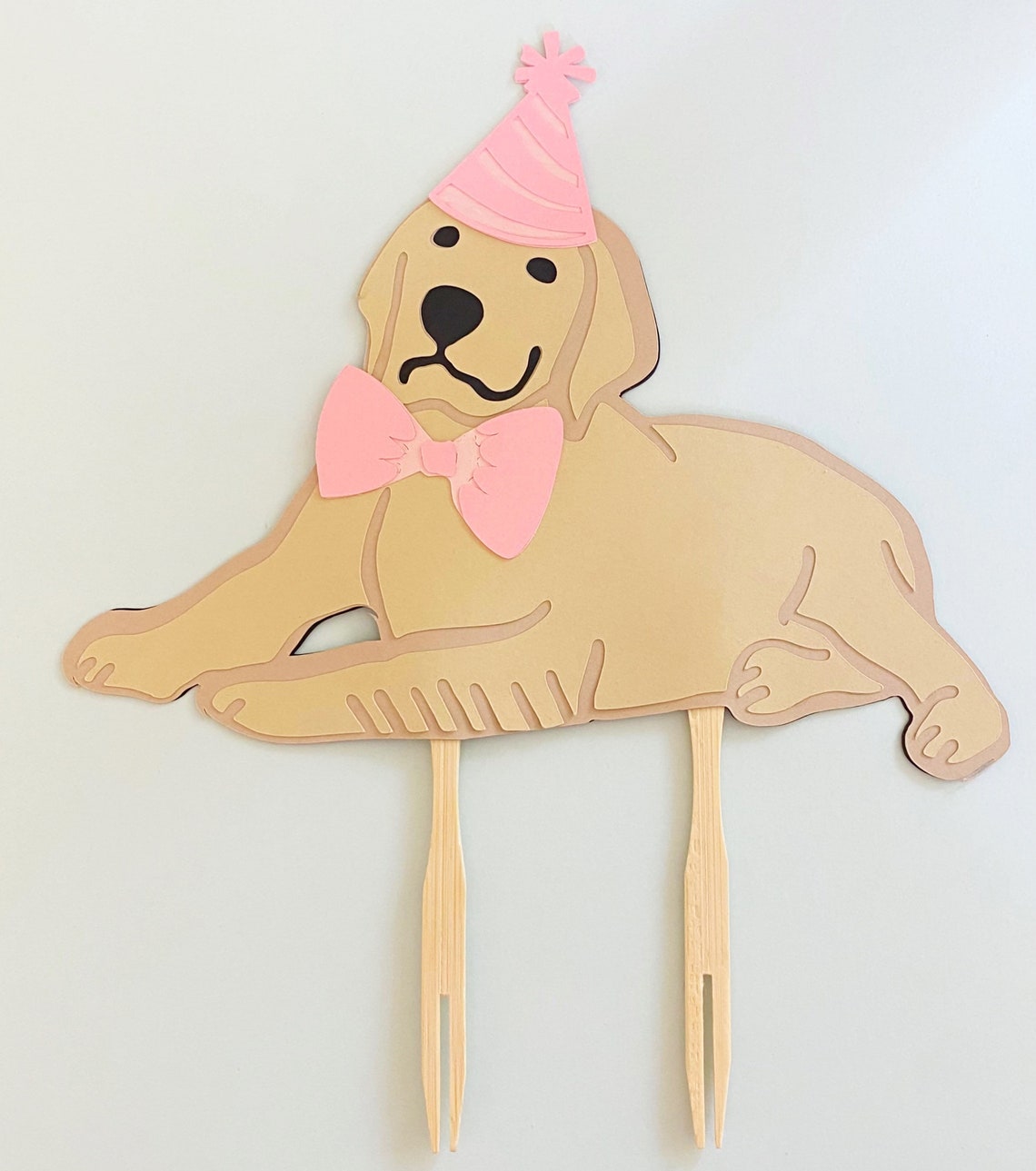 Picture Perfect Puppy Cake Topper Dog Themed Cake Decor - Etsy