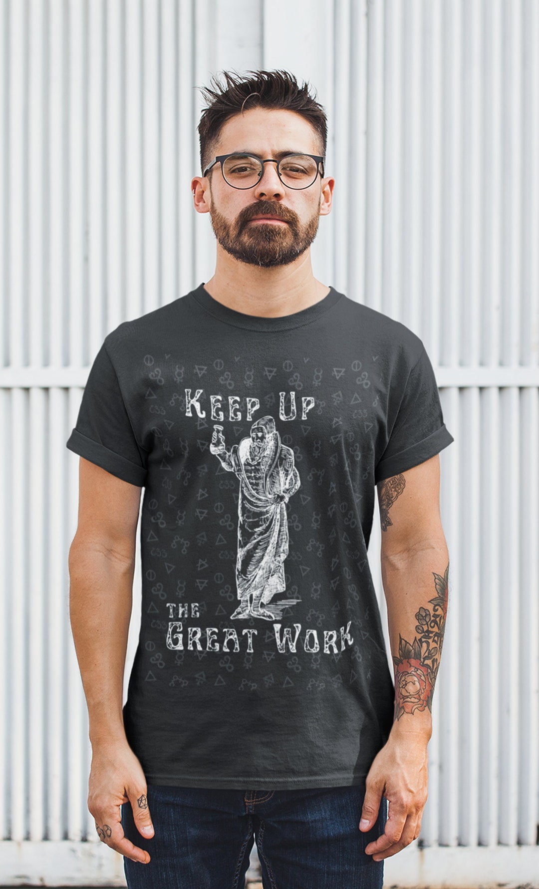 Occult Alchemy Shirt, Esoteric Alternative Witch Aesthetic Clothing ...