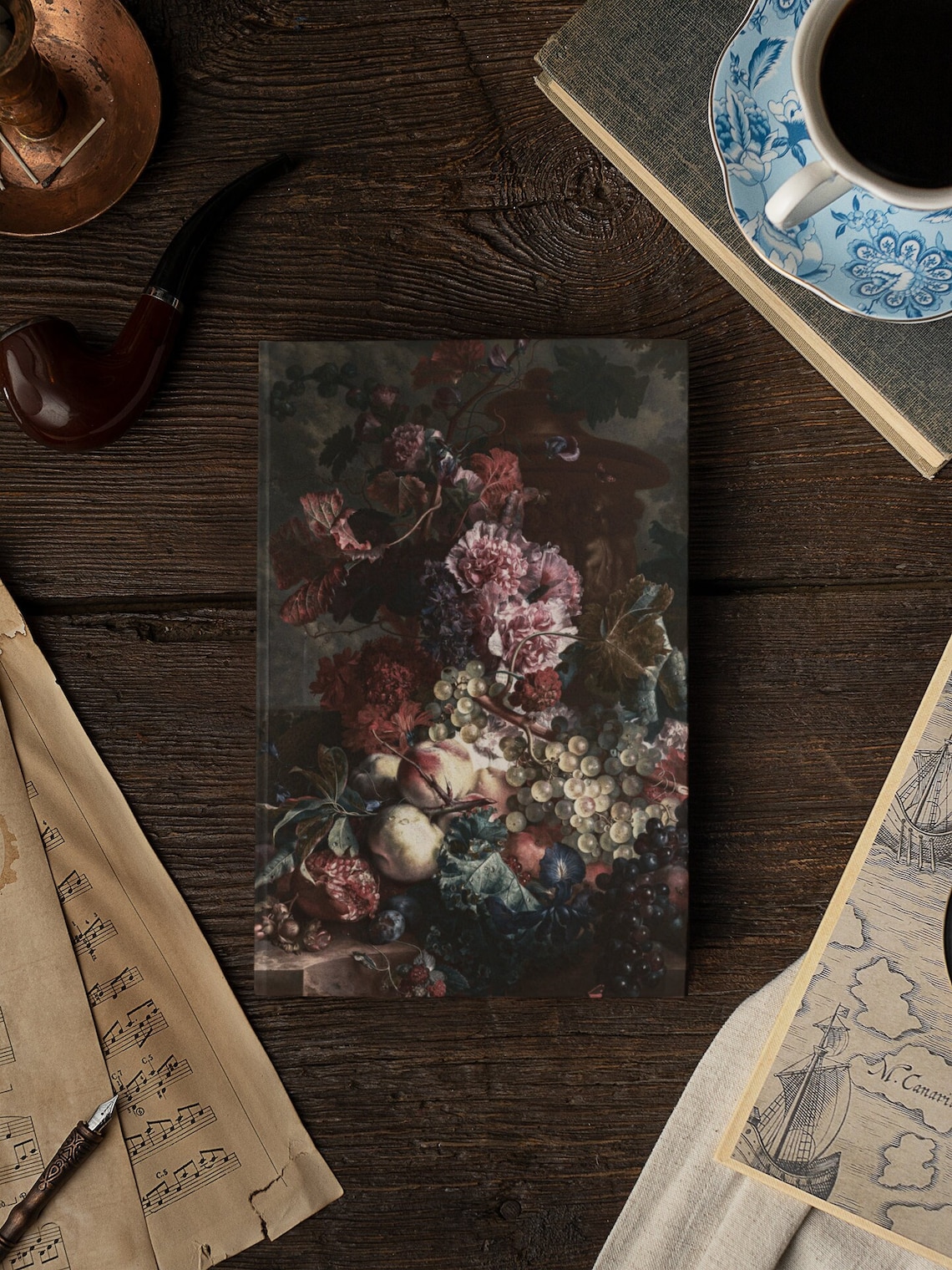 Dark Cottagecore Aesthetic Hardcover Notebook Moody - Etsy