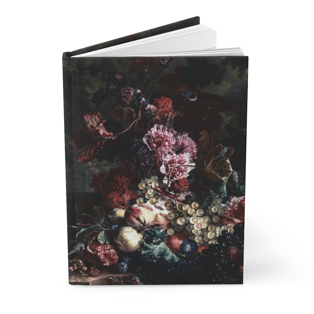 Dark Cottagecore Aesthetic Hardcover Notebook Moody - Etsy