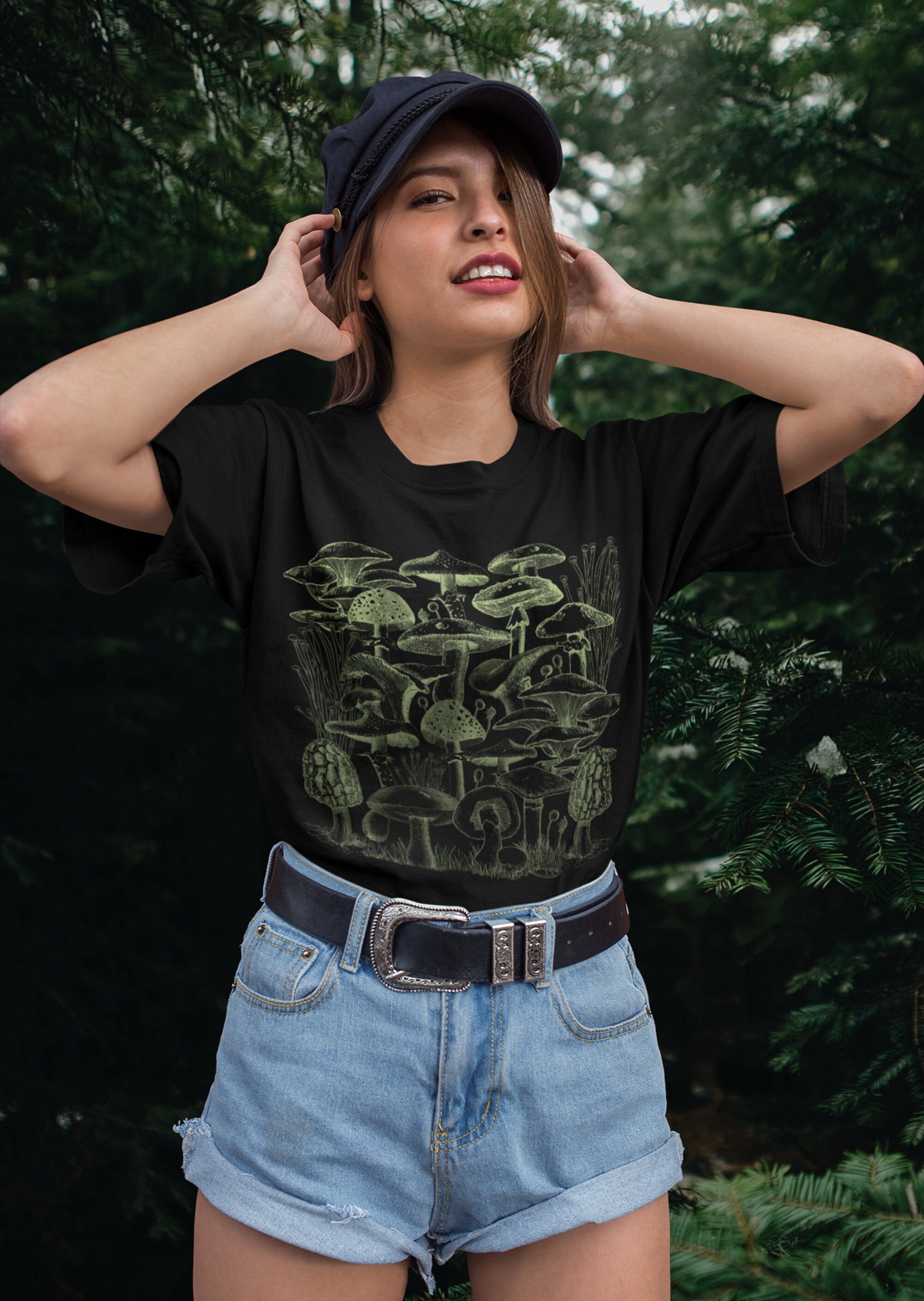 Dark Cottagecore Fairy Grunge Mushroom Shirt - Etsy