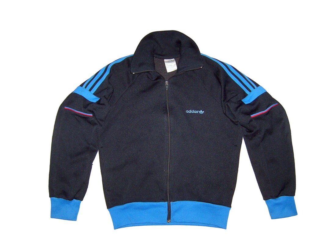 Vintage 70s 80s Adidas Trefoil Track Suit Top Jacket XS/S - Etsy