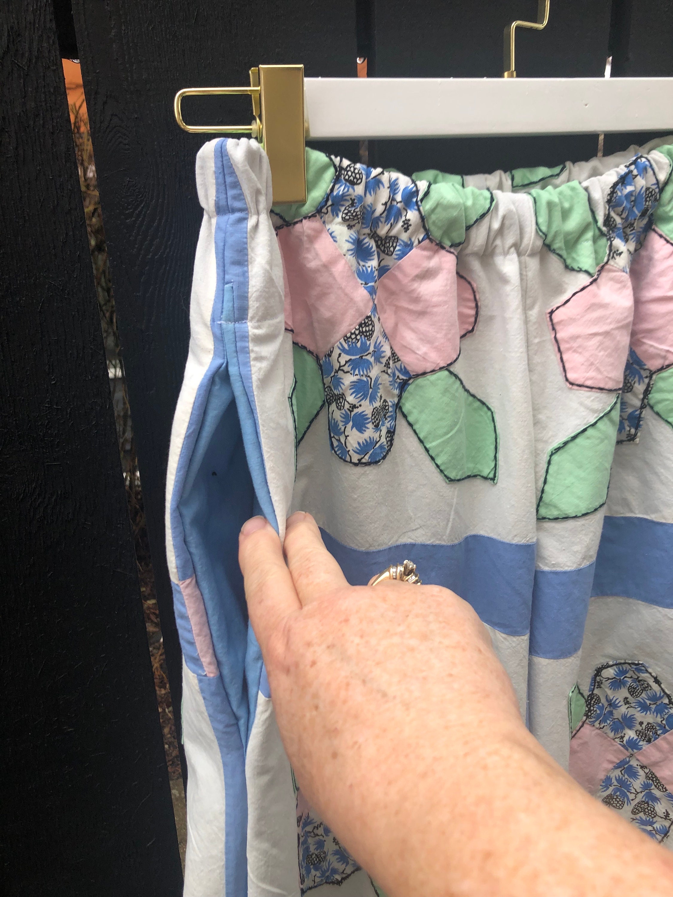 Vintage Upcycled Quilt Pant - Etsy