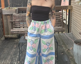 Vintage Upcycled Quilt Pant - Etsy
