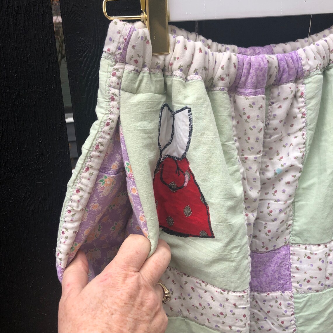 Vintage Upcycled Quilt Pant - Etsy