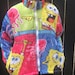 Vintage Cropped Spongebob Puffer Coat - Etsy