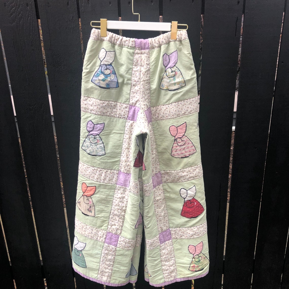 Vintage Upcycled Quilt Pant - Etsy