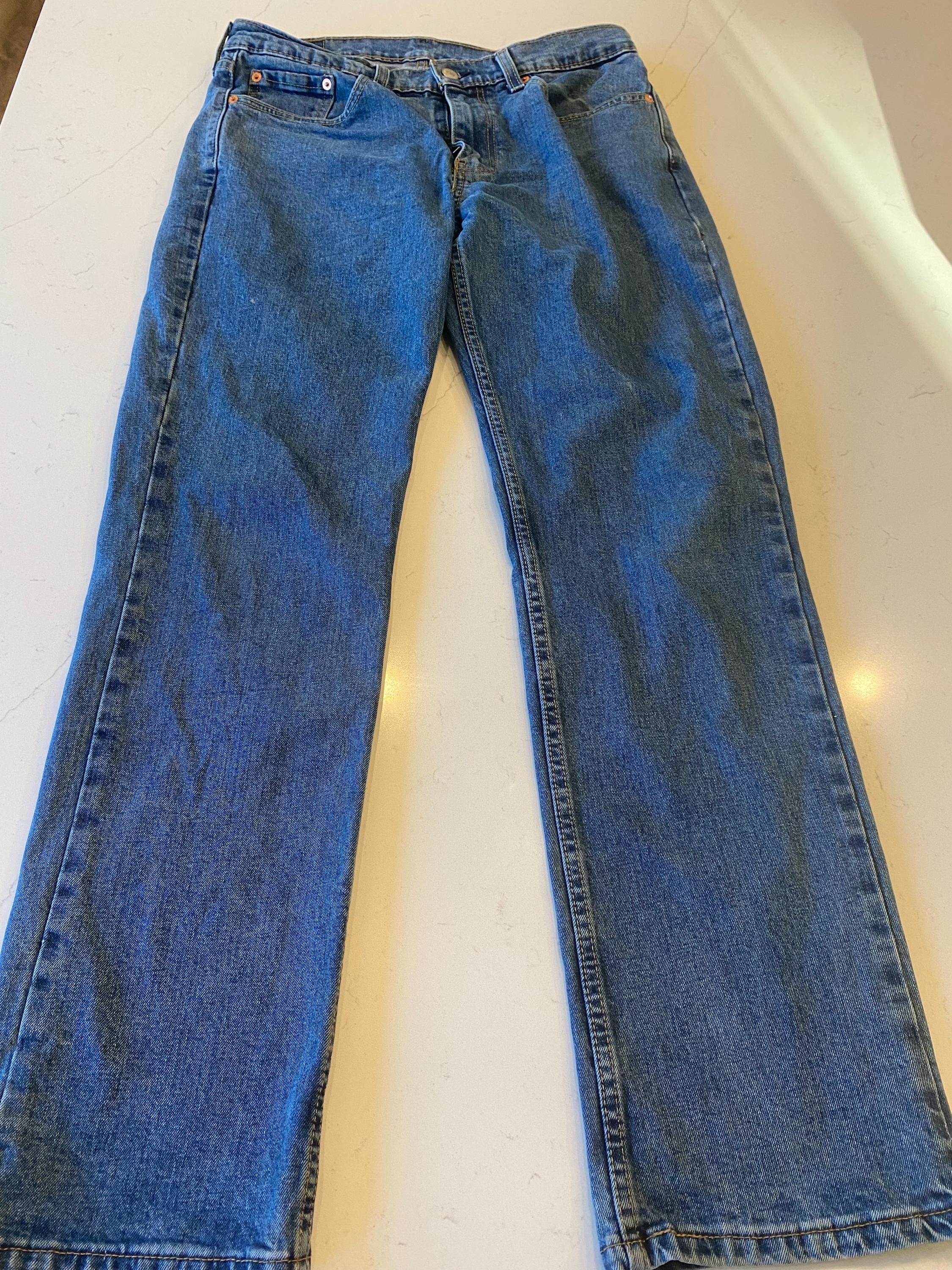 Vintage Y2k Perfectly Worn in Straight Leg Levi’s. 32x32 - Etsy