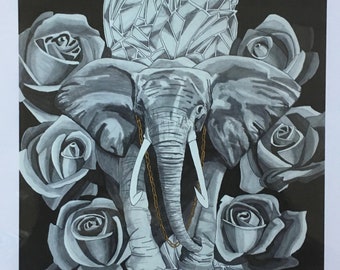 Elephant mirror | Etsy
