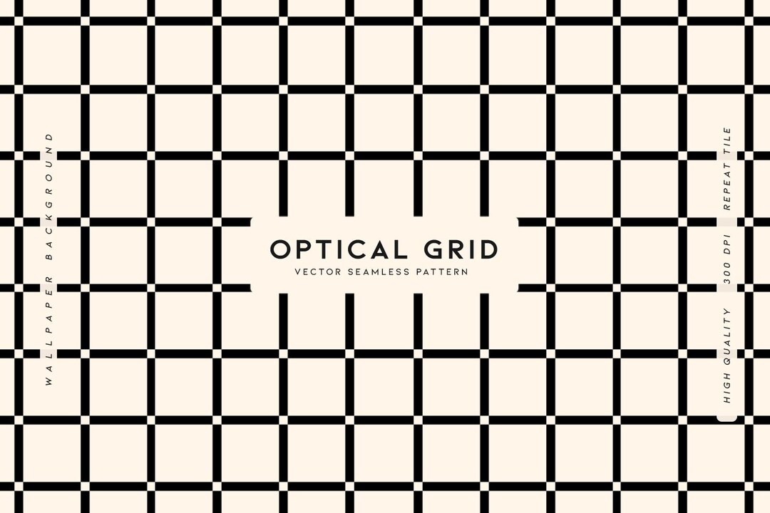 Optical Grid - Digital Seamless Pattern PERSONAL LICENSE - Etsy