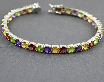 Multicolor bracelet | Etsy