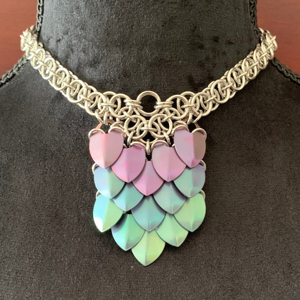 Scalemail Choker - Etsy