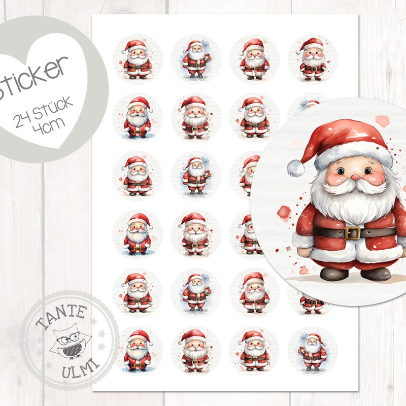 Nikolaus sticker - Etsy.de