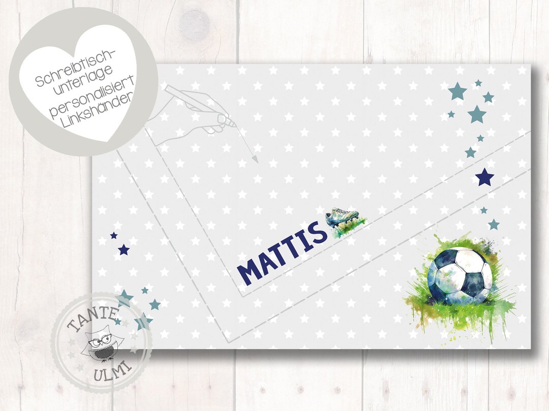 Large Desk Pad/painting Pad With Names Rubber Backing - Etsy