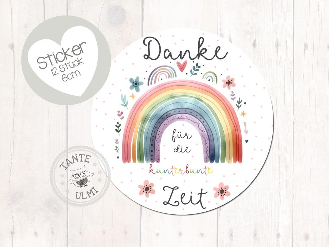 Danke Fur Die Kunterbunte Zeit