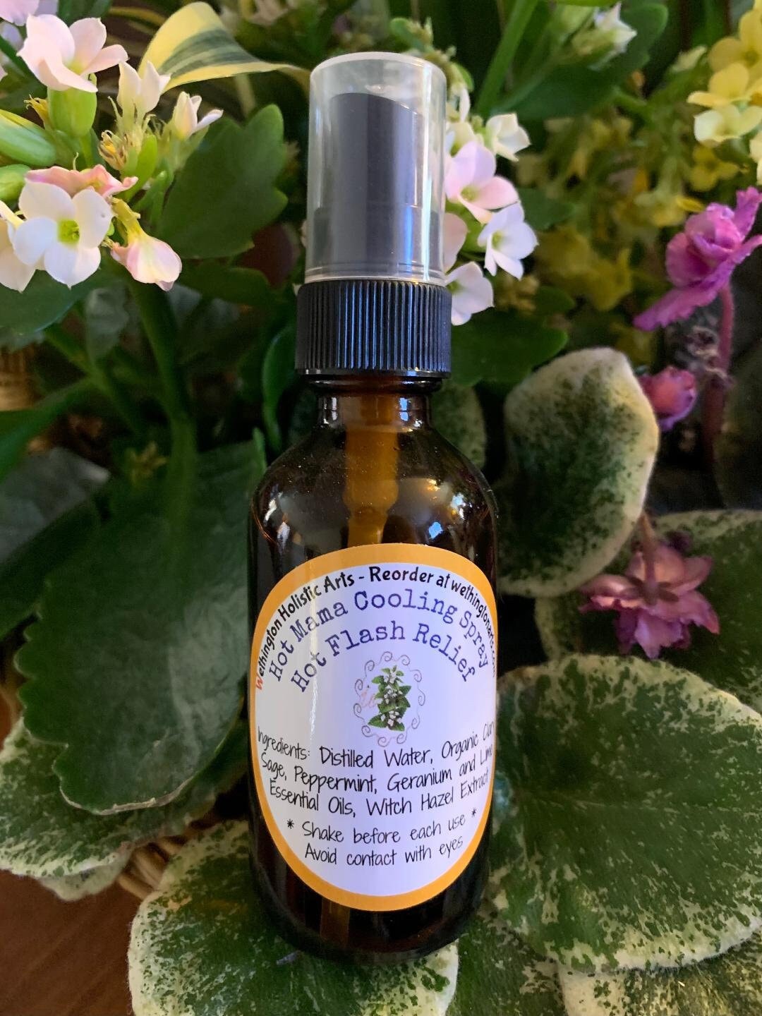 Hot Mama Cooling Spray Hot Flash Relief - Etsy