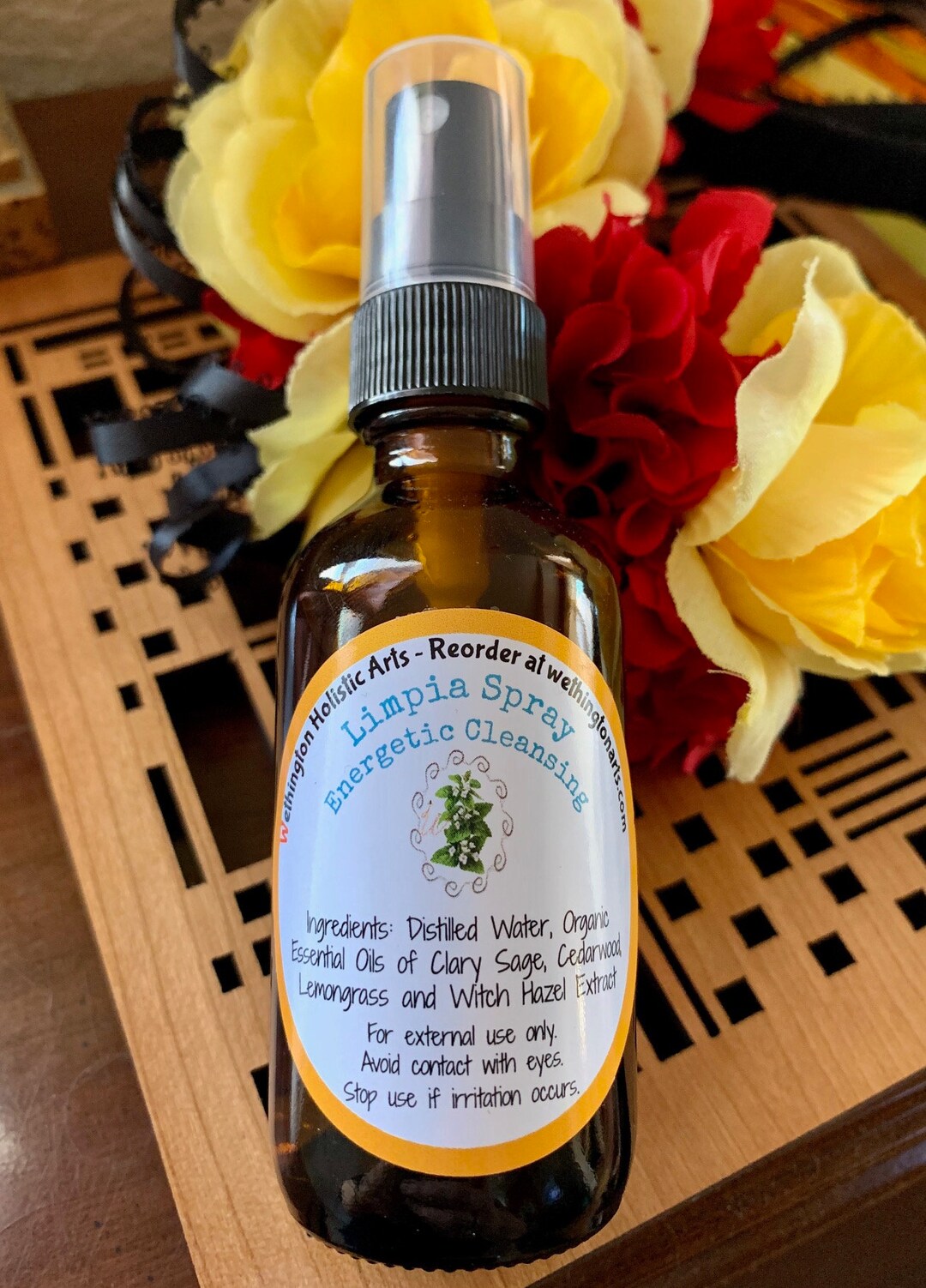 Limpia (energetic Cleansing) Aromatherapy Spray - Etsy