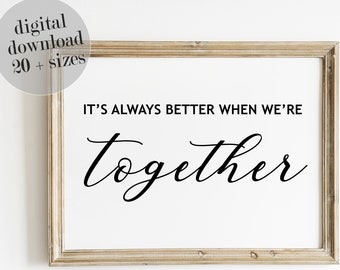 We’re Better Together - Etsy
