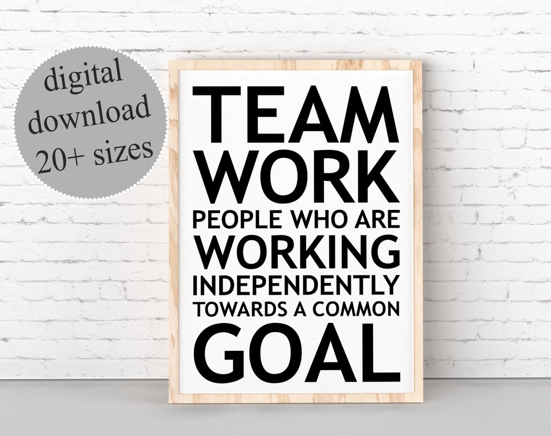 Teamwork Quotes for Office, Motivational Quote for Team, Inspirational ...