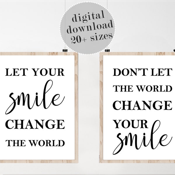 Let Your Smile - Etsy