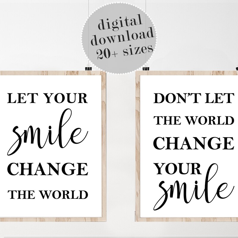Let Your Smile - Etsy